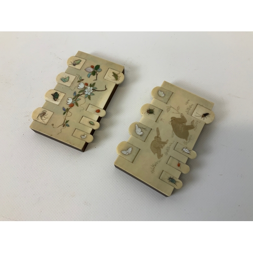 2x Chinese Gaming Counters