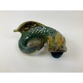 North Devon Art Pottery Brannam Grotesque Fish Jug - Dated 1899