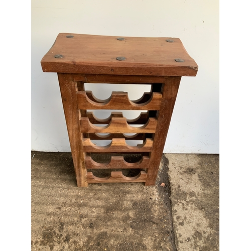 Rustic Wine Rack