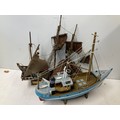 2x Model Boats