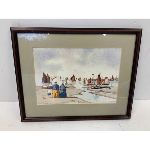 Framed Watercolour