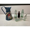 Enamel Jug and Cod Bottles