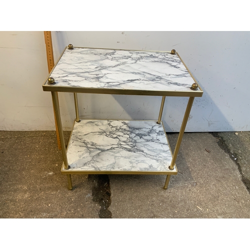 Marble Effect Table