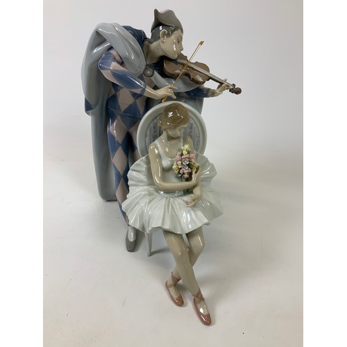 Lladro Figurine in Original Box - Jester's Serenade