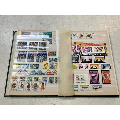 Stamp Album - Commonwealth and Foreign 600 Plus includes Mint and Used ...