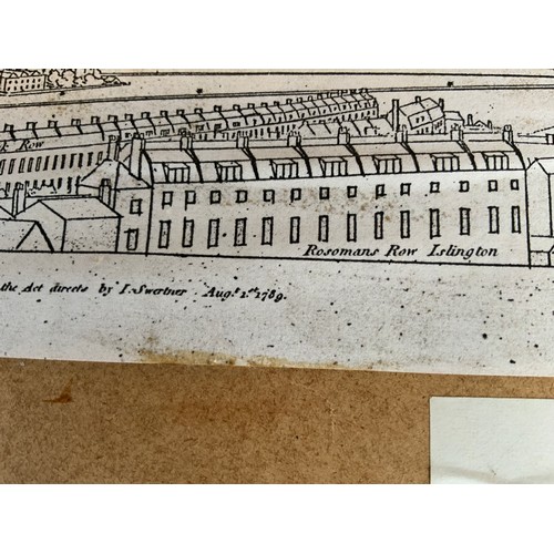 Framed Print London 1789