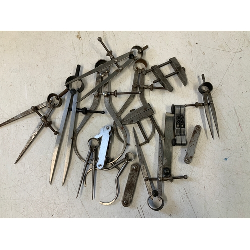 Engineers Feeler Gauges and Dividers