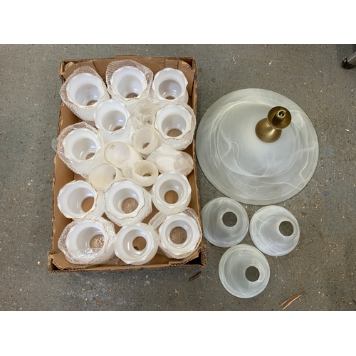 Opaline Lamp Shades