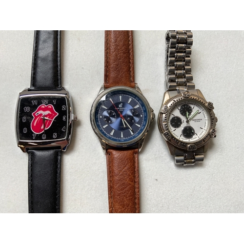 3x Watches - Rolling Stones etc
