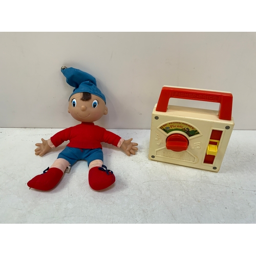 Fisher Price Toy Radio - Working and Noddy Doll
