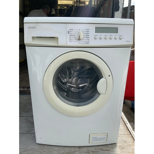 John Lewis Washing Machine
