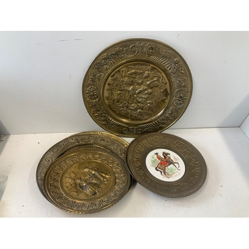 Brass Chargers