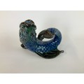 C.H Brannam Slipware Art Pottery Grotesque Fish Jug - Height 14cm ...