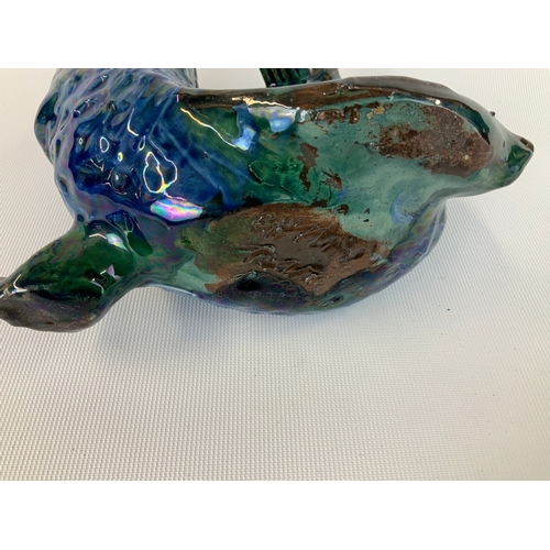 C.H Brannam Slipware Art Pottery Grotesque Fish Jug - Height 14cm ...