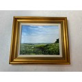 Framed Oil on Board Hugh Gurney - Beside Alderman’s Burrow