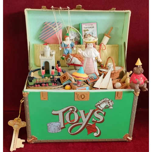 ENESCO "TOY SYMPHONY" MUSICAL TOY BOX.