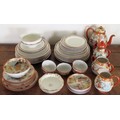 Parcel of various Oriental dinnerware including Japanese Eggshell china etc