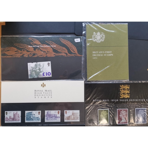 DECIMAL MACHINS. PRESENTATION PACKS. 1971 Scandinavia Pack 1977 High ...