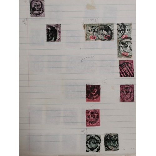 GB MISC. QV-KGV duplicated used on leaves mixed condition incl. Army ...