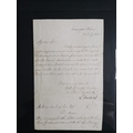 GB MISC. ROYALTY LETTER. 23/7/1814 signed letter from Prince Edward ...