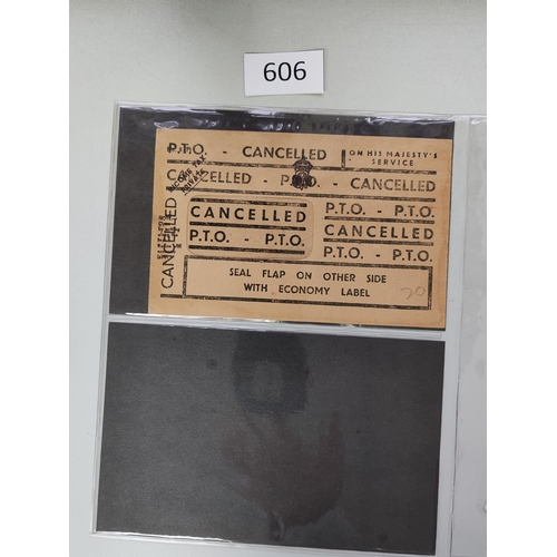 KG VI. 3 unusual Official envelopes with Emergency Telephone calls for ...