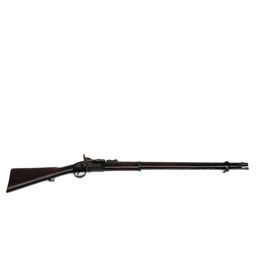 A G.H.Daw & Co, Snider two-band musket, with sighted 32" barrel and ...