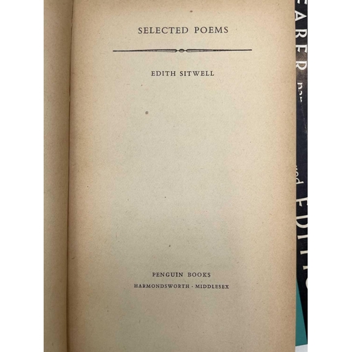 EDITH SITWELL. 'Selected Poems,' first Penguin Poets edition, card ...