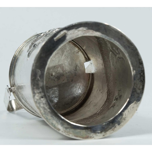 A Chinese silver preserve jar, stamped 'Tuck Chang', Shanghai 1870-1920 ...