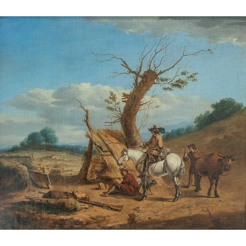 Follower of Jan STEEN (1626-1679), 18th Century The Huntsman's Rest Oil ...