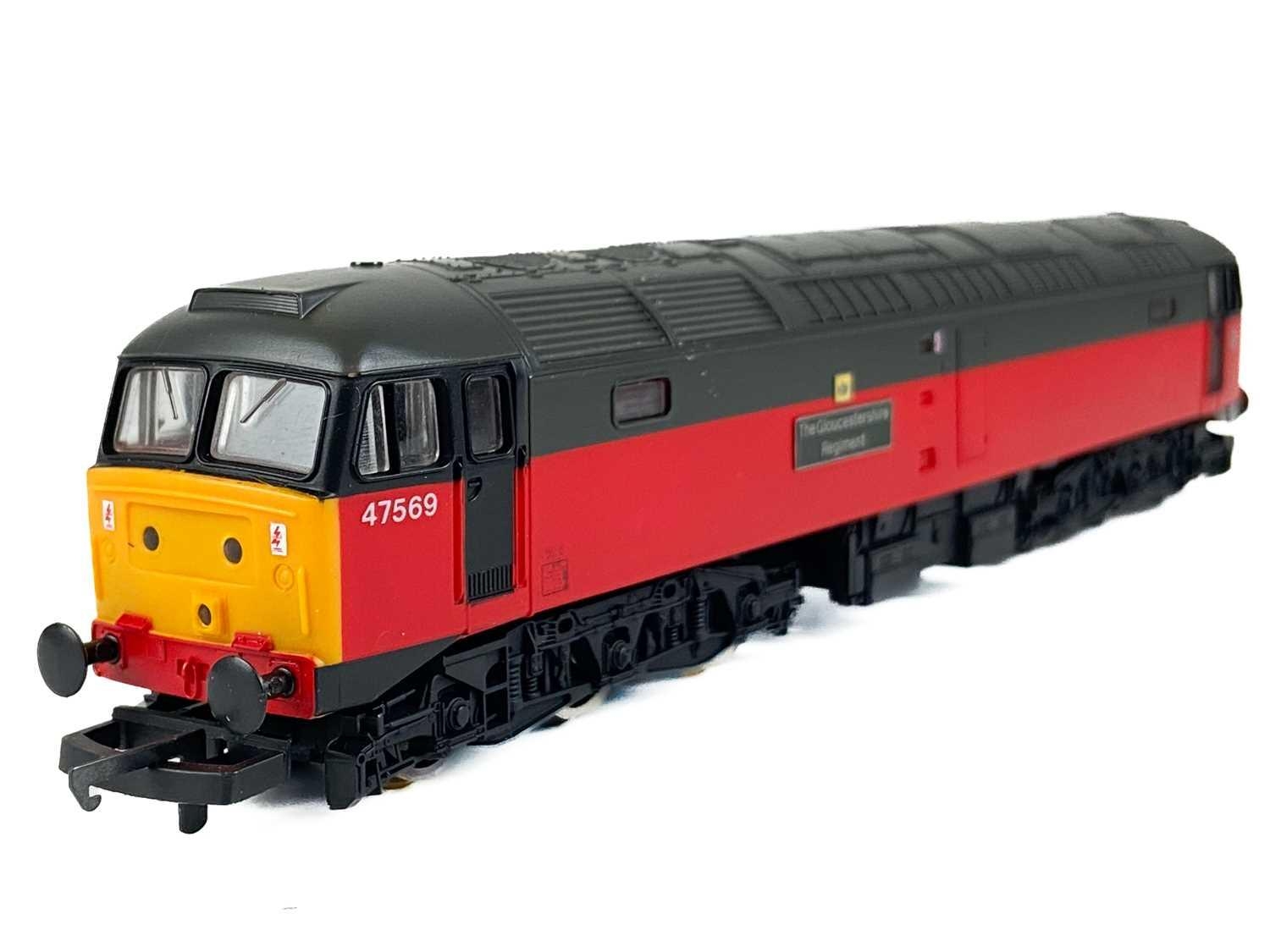 Lima Brush Type 4 (class 47) "OO" diesels (x4) Comprising boxed ...