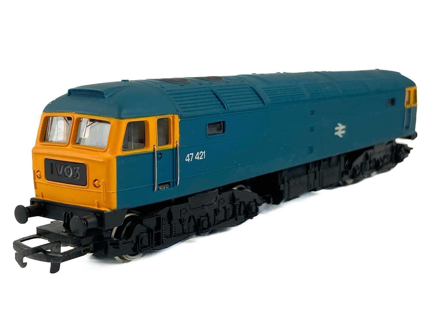 Lima etc Brush Type 4 (class 47) "OO" diesels (x4) Comprising boxed BR ...