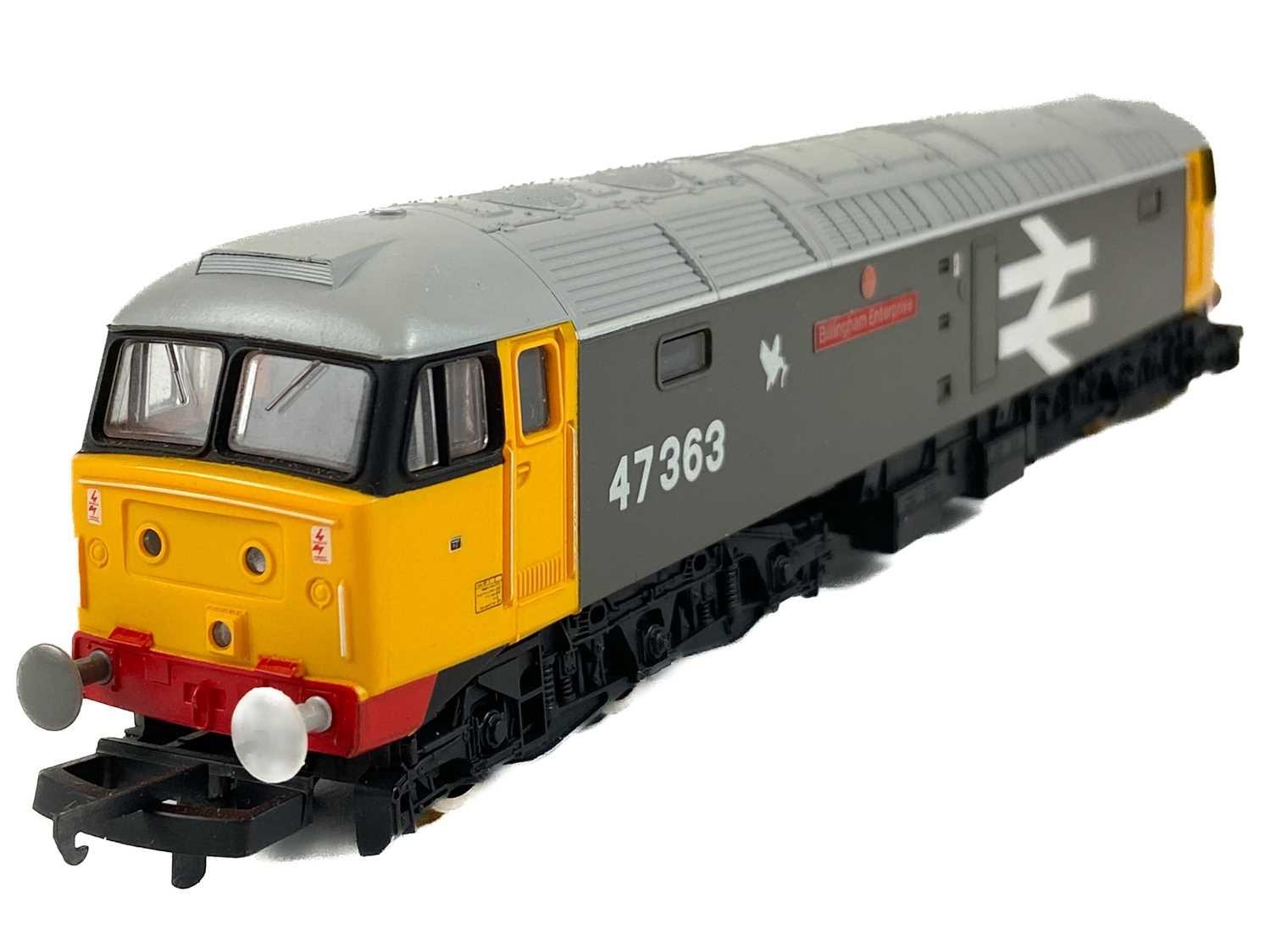 Lima Brush Type 4 (class 47) "OO" diesels (x5) Comprising boxed BR rail freight / freight divisions