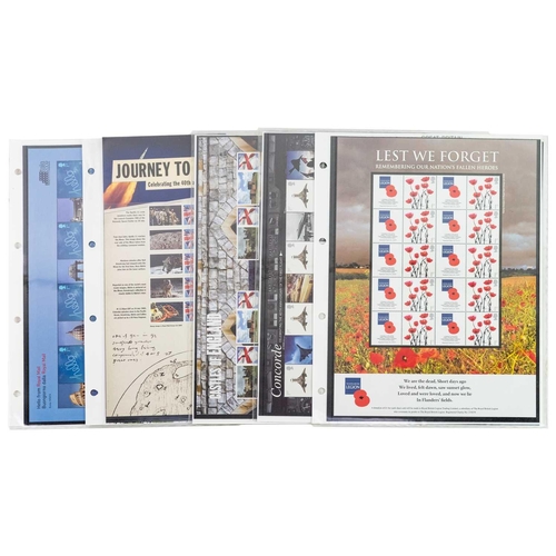 GB Decimal Mint (face value £235) Smiler Sheets (x10) of mainly 1st ...