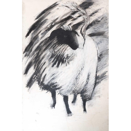 Barrie COOK (1929-2020) Smoking Animals c.1982, Five Works Acrylic ...