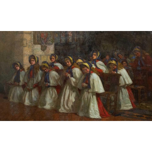 William Holt Yates TITCOMB (1859-1930) The Red Maids of Bristol Oil on ...
