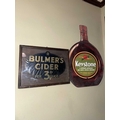 ± Britain in the Blitz Keystone Burgundy Stand-up Card Advert & Bulmers ...