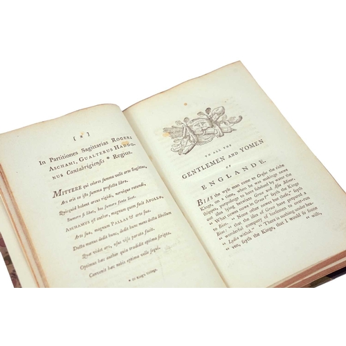 (Archery and early Wrexham publishing) Roger Ascham Toxophilus, The ...