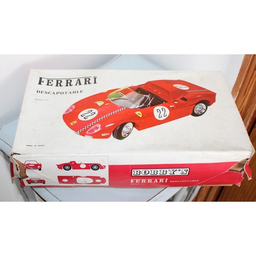 Boxed Bobby's Ferrari Toy Car (Untested) Length-35cm