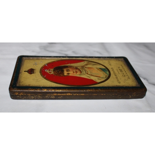 Christmas 1902 From Queen Alexandra Tin