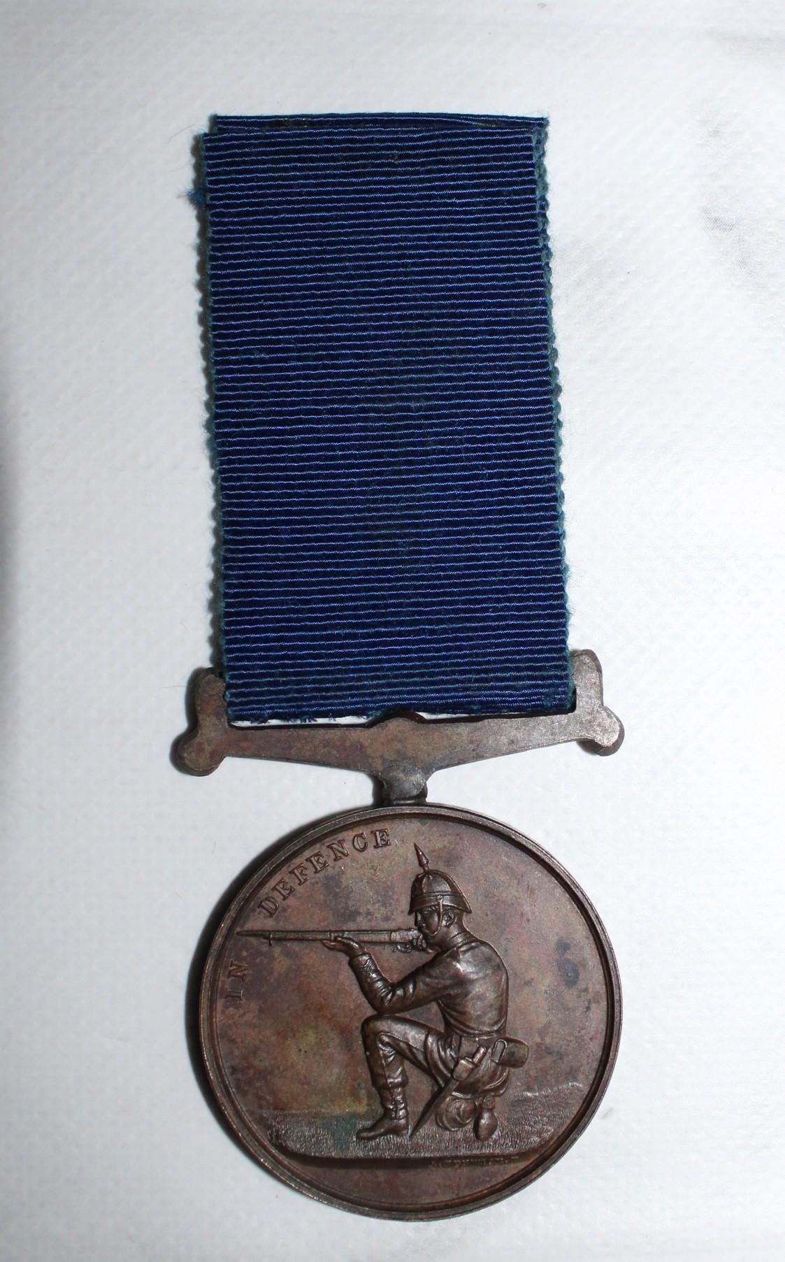 Queen Victoria Shooting Medal - Un-named as issued