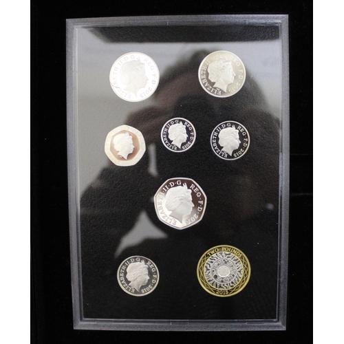 The Royal Mint The 2015 UK Silver Proof Coin Sets Boxed