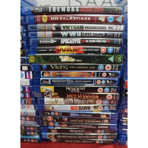 A Quantity Of Blue Ray Films Unopened