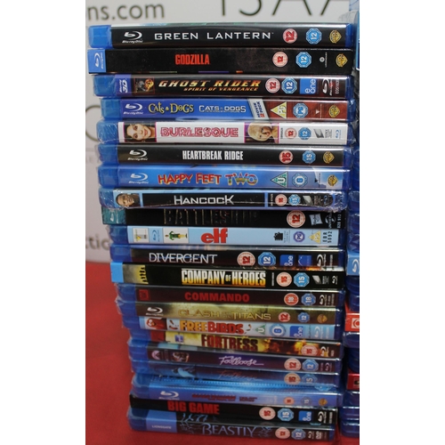 A Quantity Of Blue Ray Films Unopened