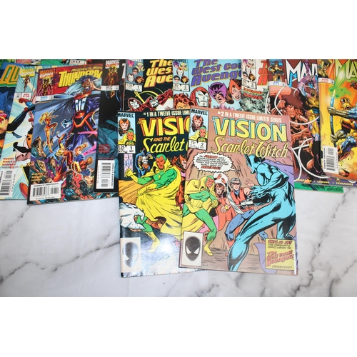 Various MARVEL Comic Titles including Hulk - Hercules and Alpha Fight