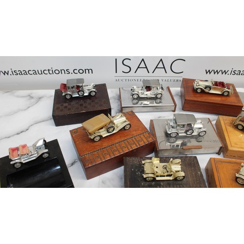 A Selection Of Ashtrays/Boxes And Plinths For Cars Various Conditions ...