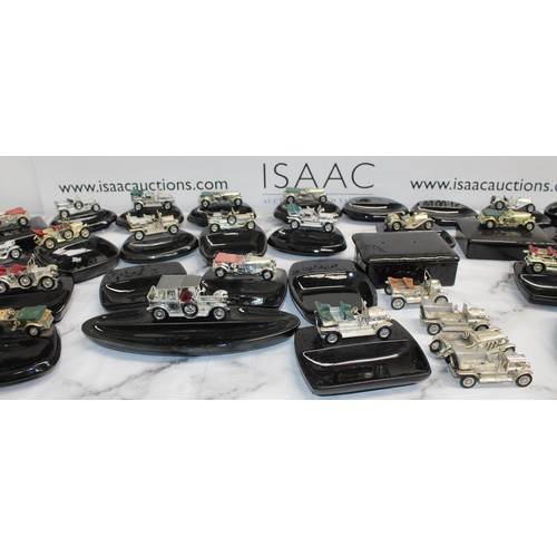 A Large Quantity Of Of Ashtrays/Display Plinths And Boxes Most With ...