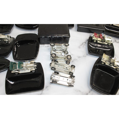 A Large Quantity Of Of Ashtrays/Display Plinths And Boxes Most With ...