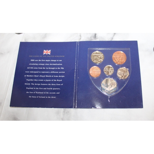Selection Of Collectable Boxed /Packet Coins Inc-Royal Navy HMS Ark ...