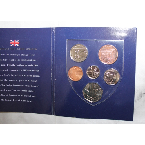 Selection Of Collectable Boxed /Packet Coins Inc-Royal Navy HMS Ark ...