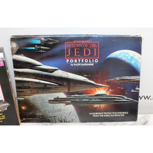 Three Boxed STAR WARS Inc-Return Of The Jedi portfolio By Ralph ...